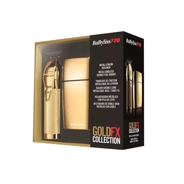 Máquinas Babyliss Kit Trimmer Shaver BHOLPK2GUZ Gold – Shave Store