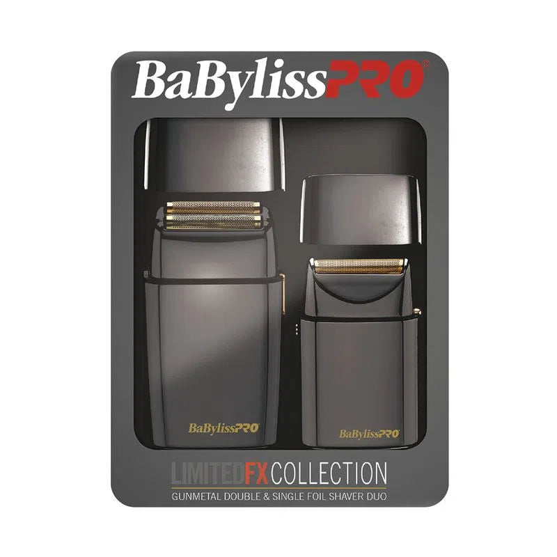 Máquinas Babyliss Kit Shaver Kit Fx1 Fx2 Black – Shave Store